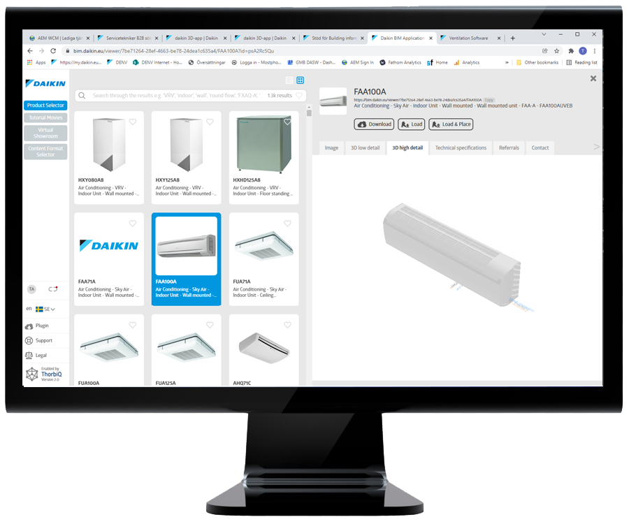 Stöd för Building information modelling (BIM) | Daikin